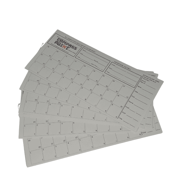 Orienteering control kite (IOF) - Compass Point