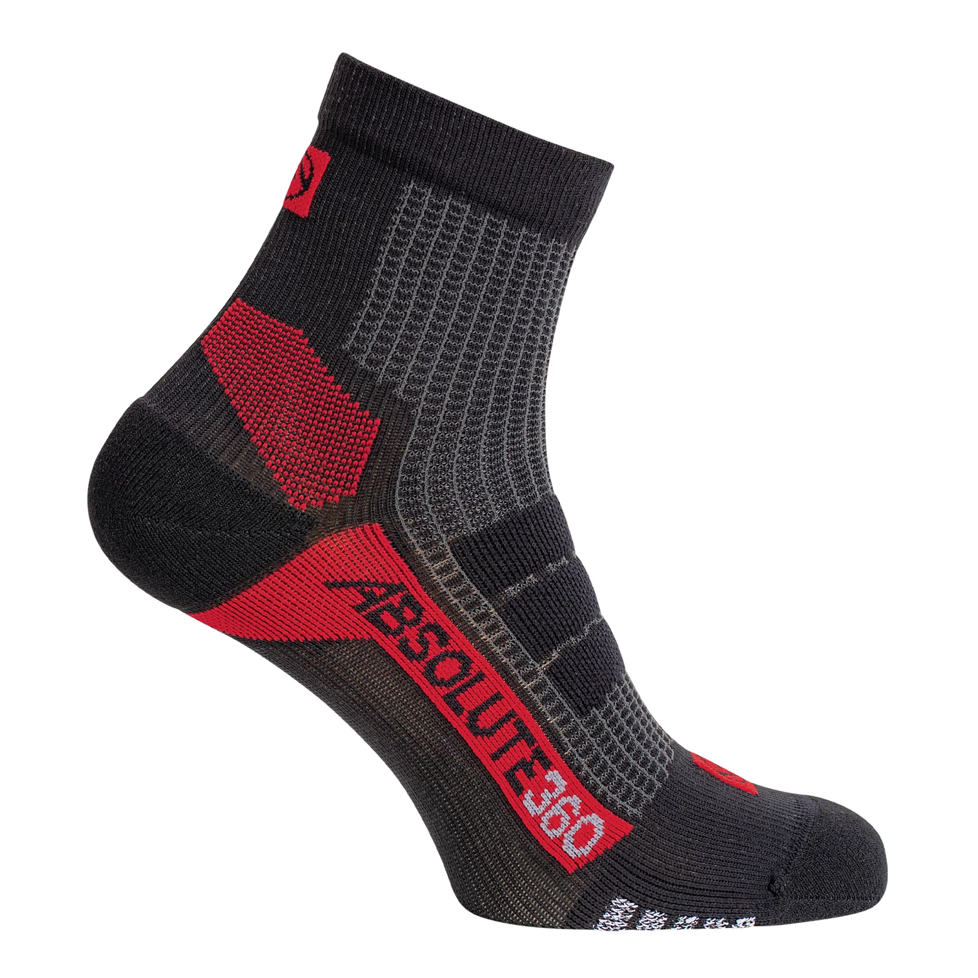 Absolute 360 Performance Running Socks - Quarter - Compass Point