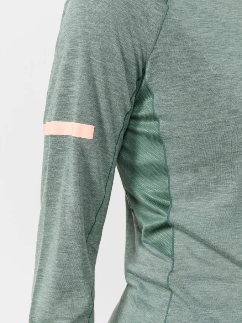 CRAFT ADV SUBZ Wool Long Sleeve Tee 2 Women - Compass Point